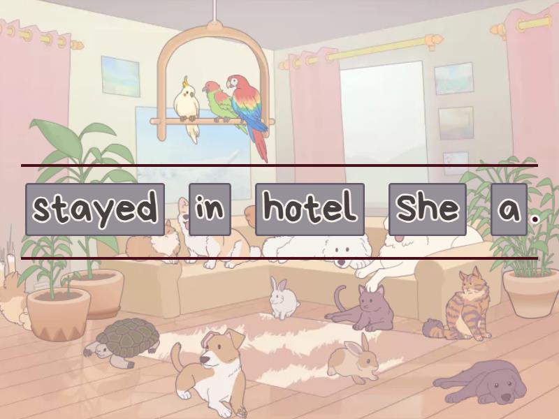 reading comprehension - Unjumble