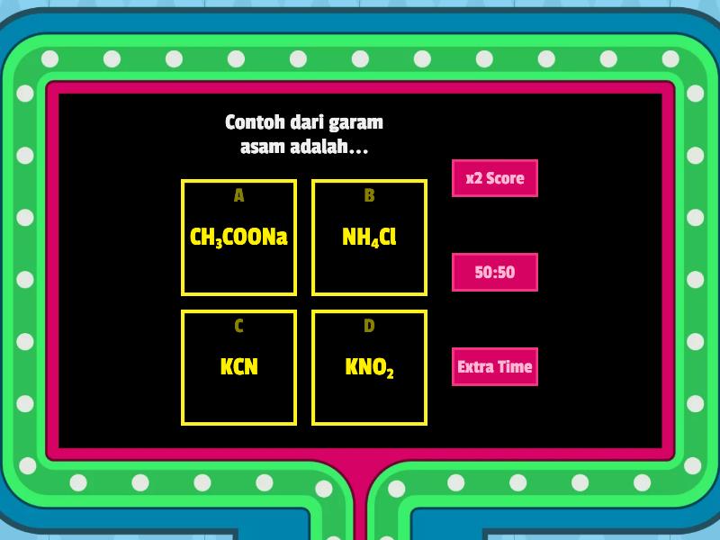 HIDROLISIS GARAM GAMES - Gameshow quiz