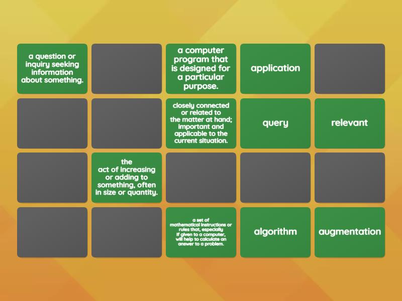 B1 English for IT: Chat GPT - Matching pairs
