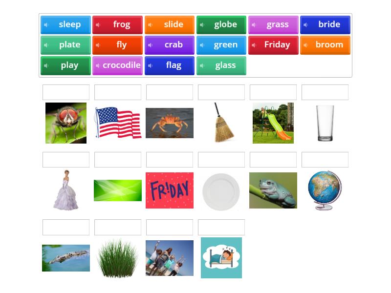 Oxford Phonics 4 unit 1 - Match up