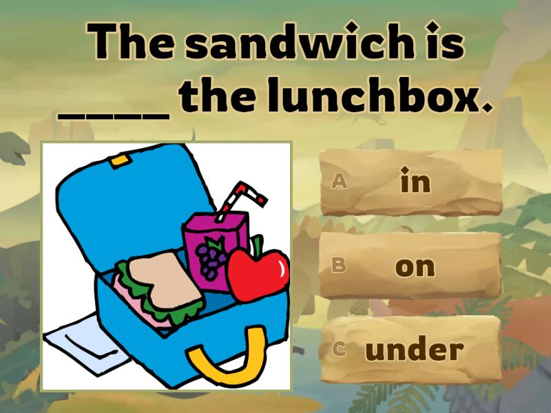 AS1-Unit 6: Prepositions of place (in, on, under, next to, behind, in ...