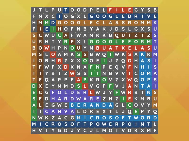 Informatika - Wordsearch