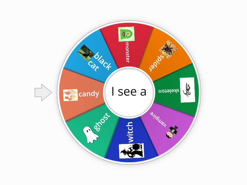 Halloween - Spin the wheel