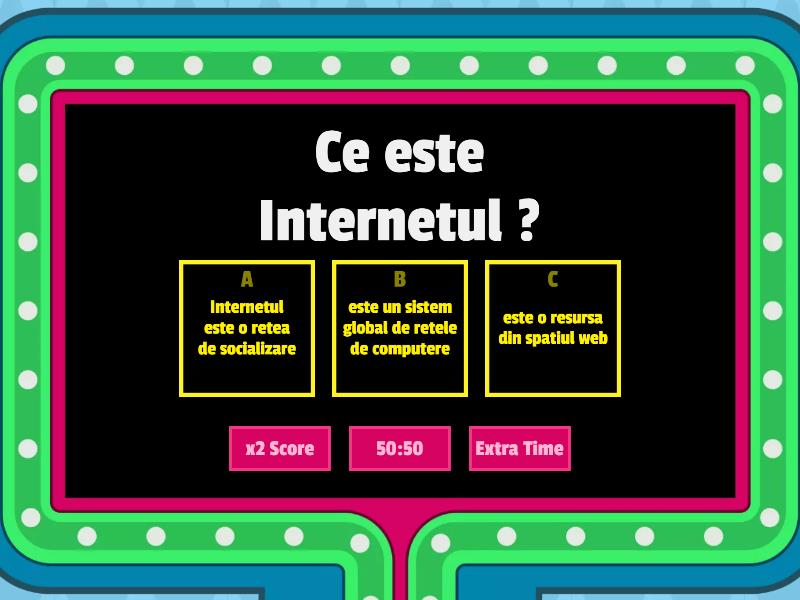 Informatica si T.I.C - Gameshow quiz