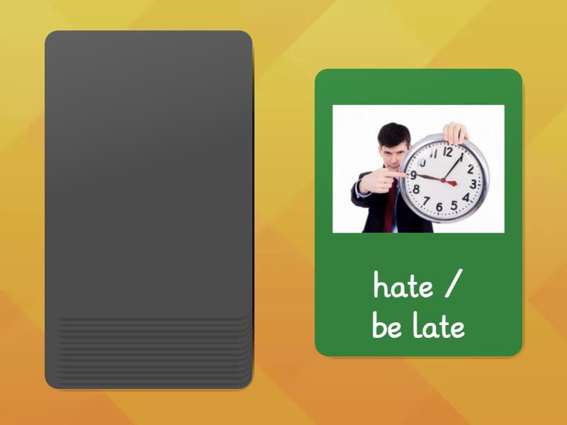 Like + ing (EF, Elementary, TB, 6b) - Speaking cards