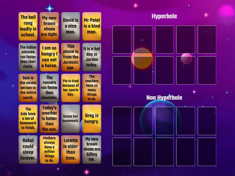 Hyperbole Sort @ www.Bambinos.live - Group sort