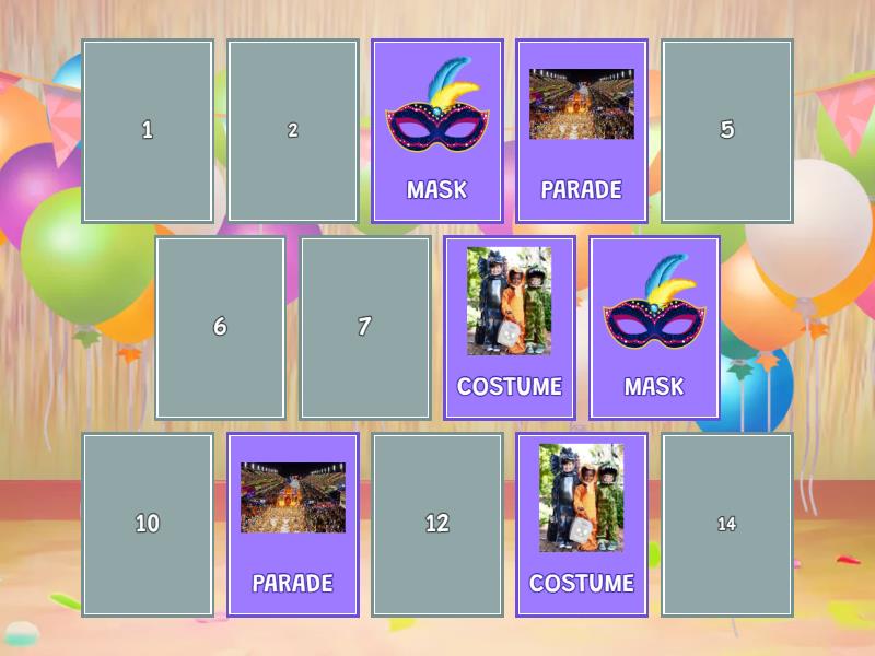 CARNIVAL - Matching pairs