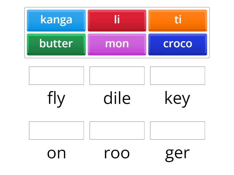 GG 1 U7 L6 - Match up