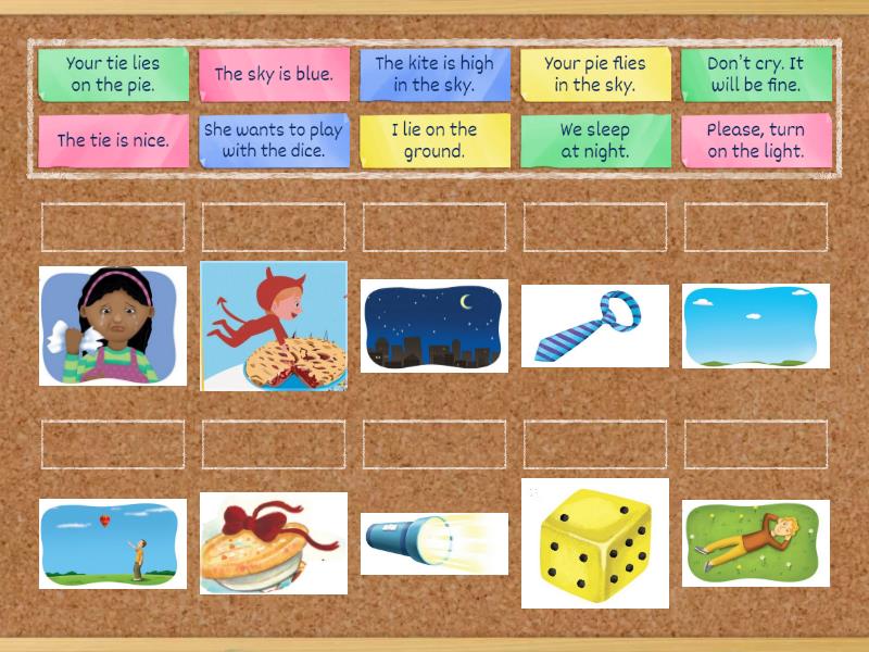 Long i sentences - Match up