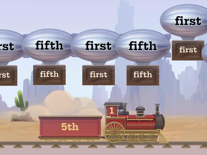 Ordinal Numbers - Balloon pop