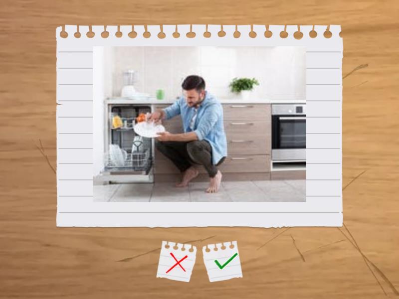 4A housework - Flash cards