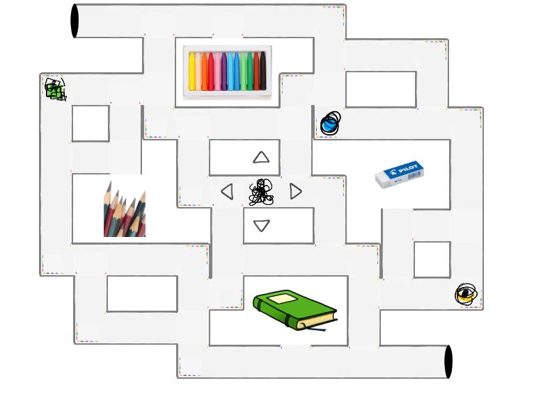 Classroom objects 5 - Maze chase