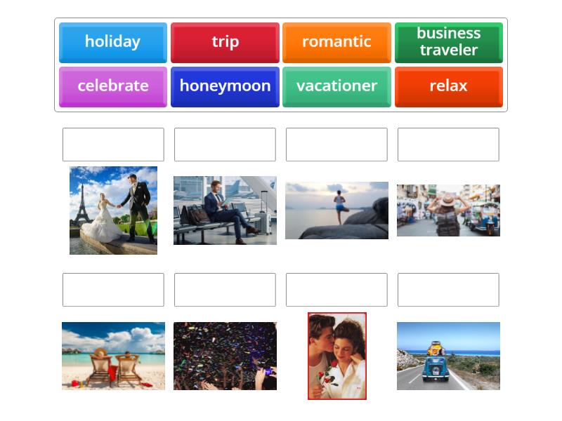 Tourism vocabulary - Match up