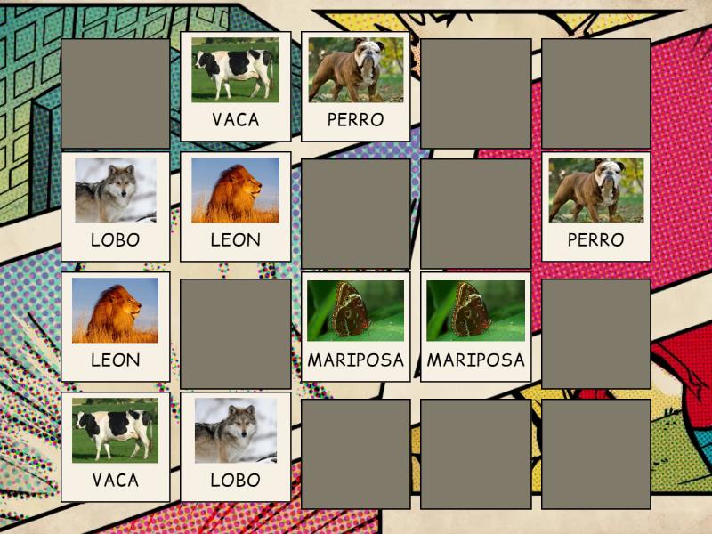 JUEGO PAREJAS IDENTICAS - Matching pairs