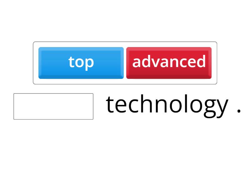 task 2 - Complete the sentence