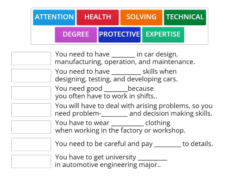 JOB DESCRIPTION - AUTOMOTIVE ENGINEER - Match up