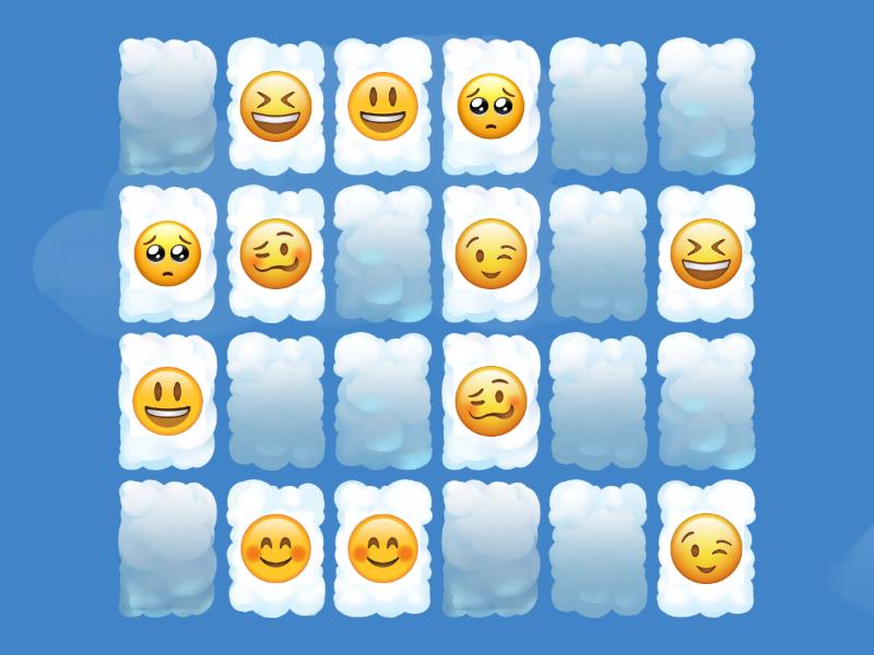 Emoji Game - Matching pairs