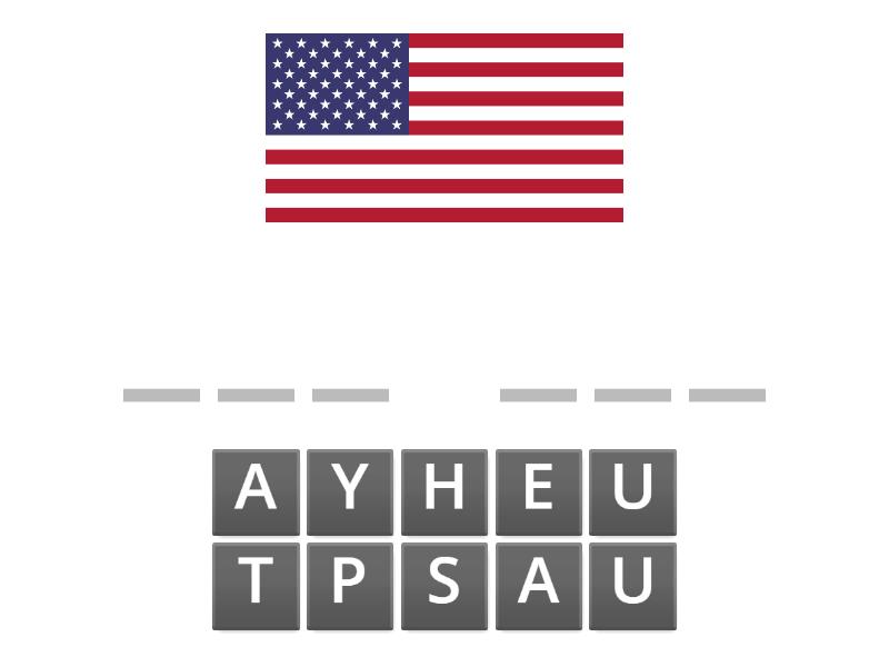 Go Getter 1 Unit 1 Flags - Spell the word