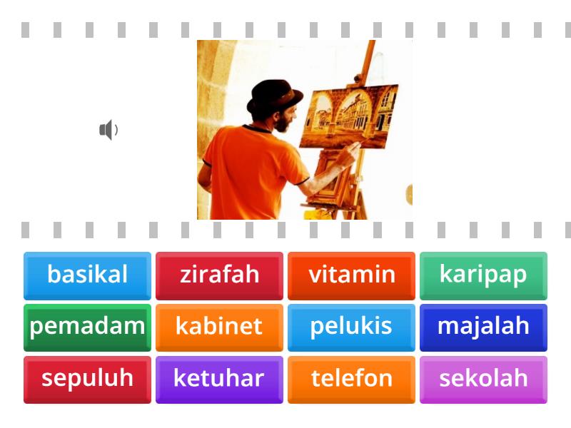 K14 Perkataan KV KV KVK - Cada oveja con su pareja