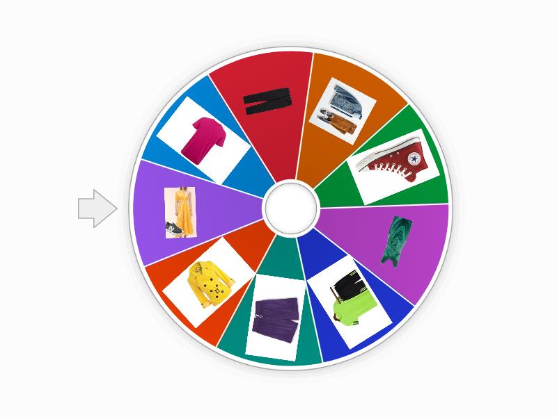 Clothes - Spin the wheel