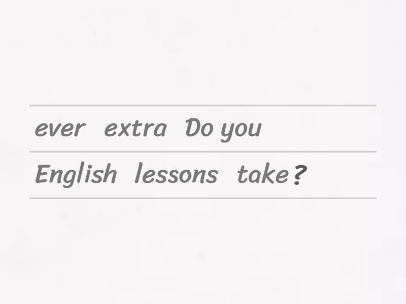 rm a2 3c Present Simple. Questions - Unjumble