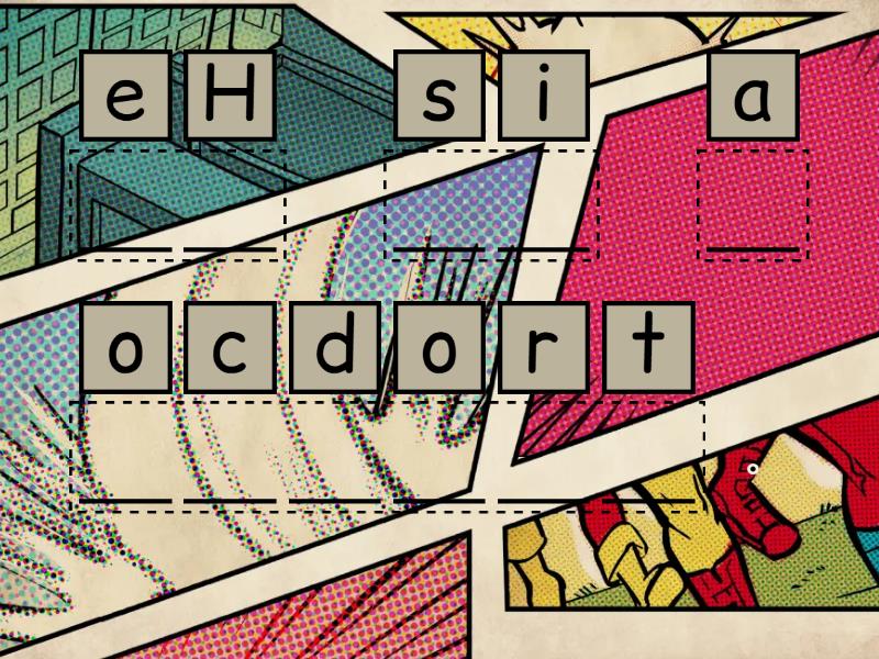 Unjumble sentences - Anagrama