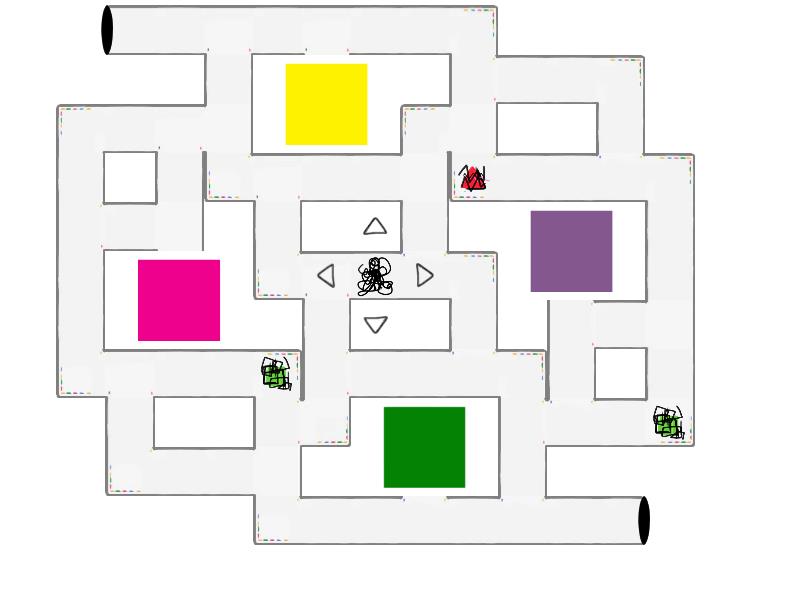 Dark and Light Colors Maze - Maze chase