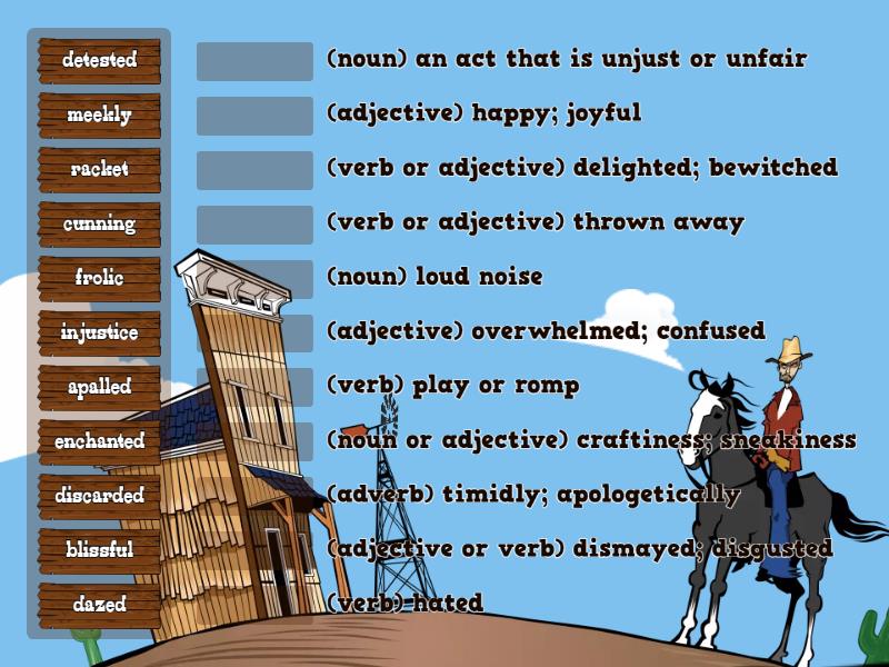 Charlotte's Web: Ch.1-11 Vocab - Match up