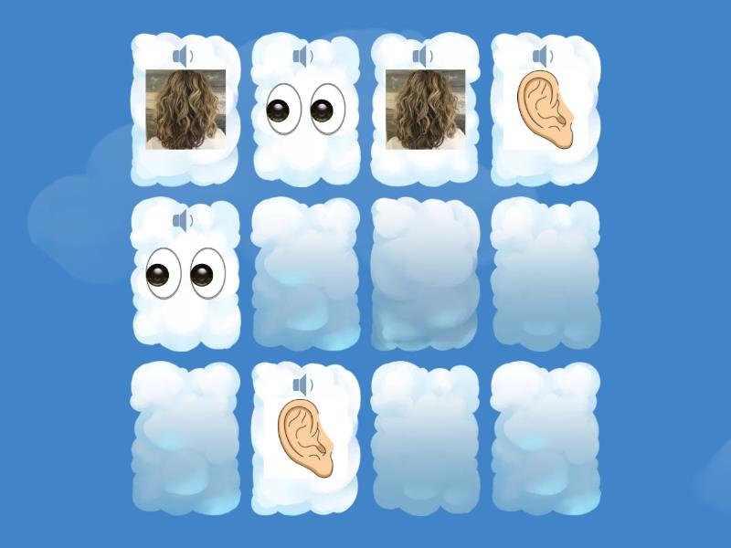 FACE PARTS - Matching pairs