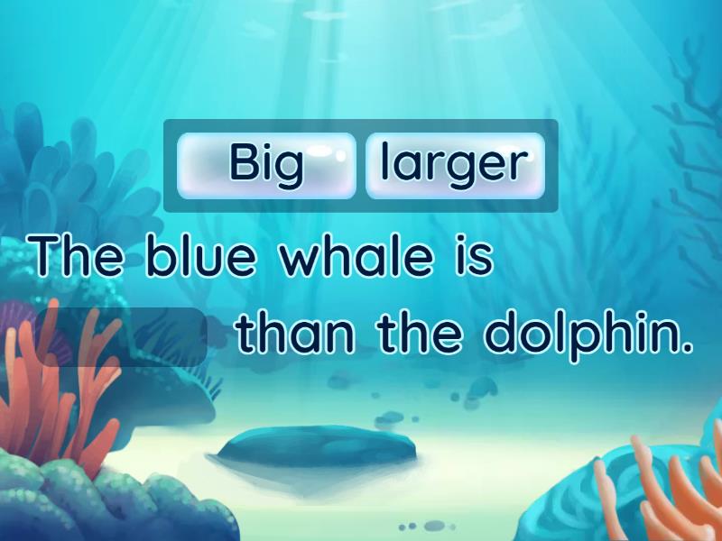 Marine Life :) - Complete the sentence