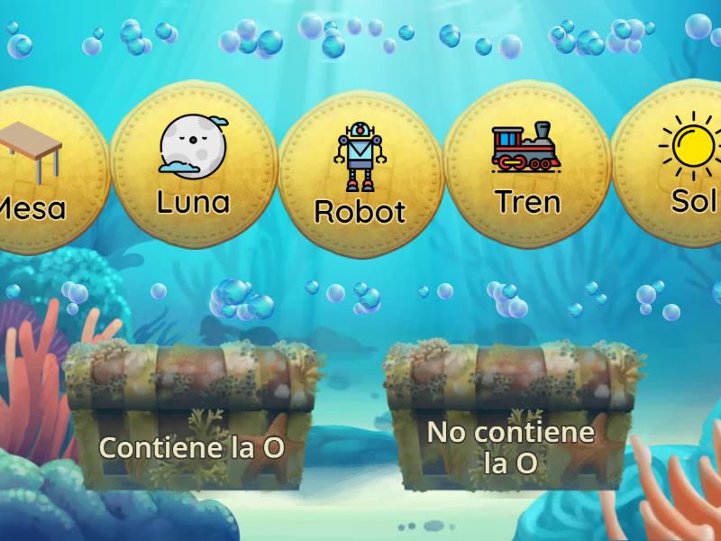 Letra O - Speed sorting