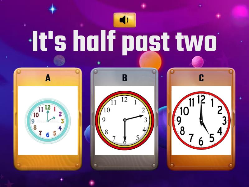 what time is it? - Quiz