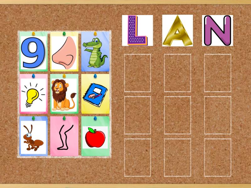 S1 W26 U6 Phonics Sort - Group sort