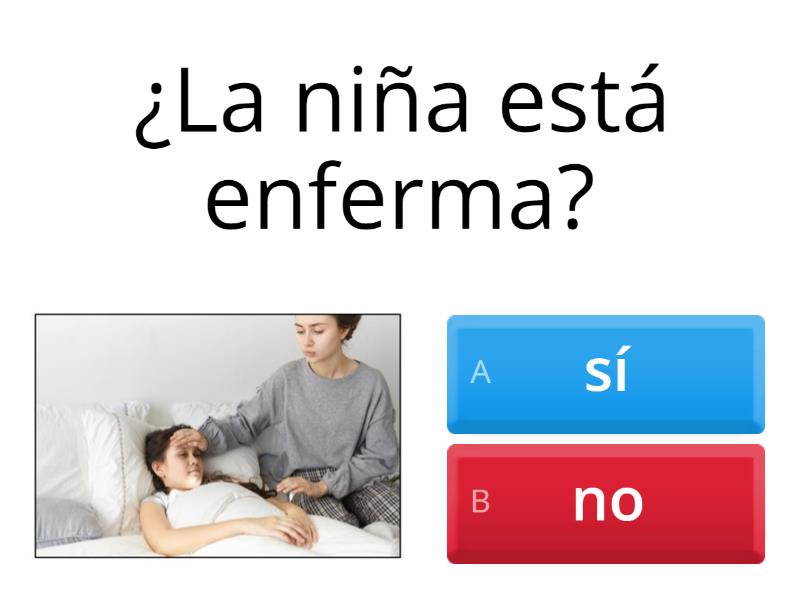 Comprensión sí - no (fotos) - Quiz