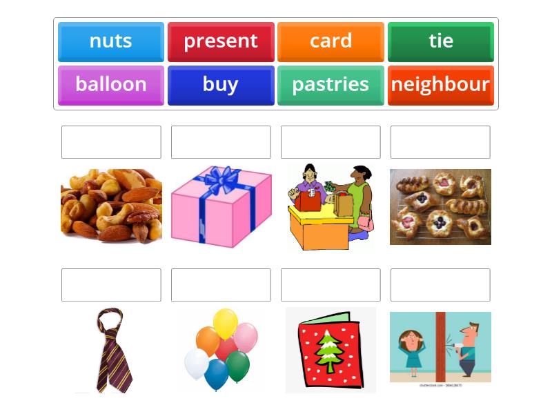 FF2. Unit 7. Presents - Match up