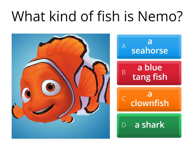Finding Nemo - Quiz
