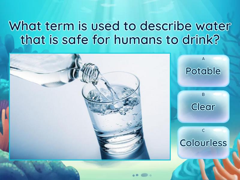 Water for drinking - Quiz