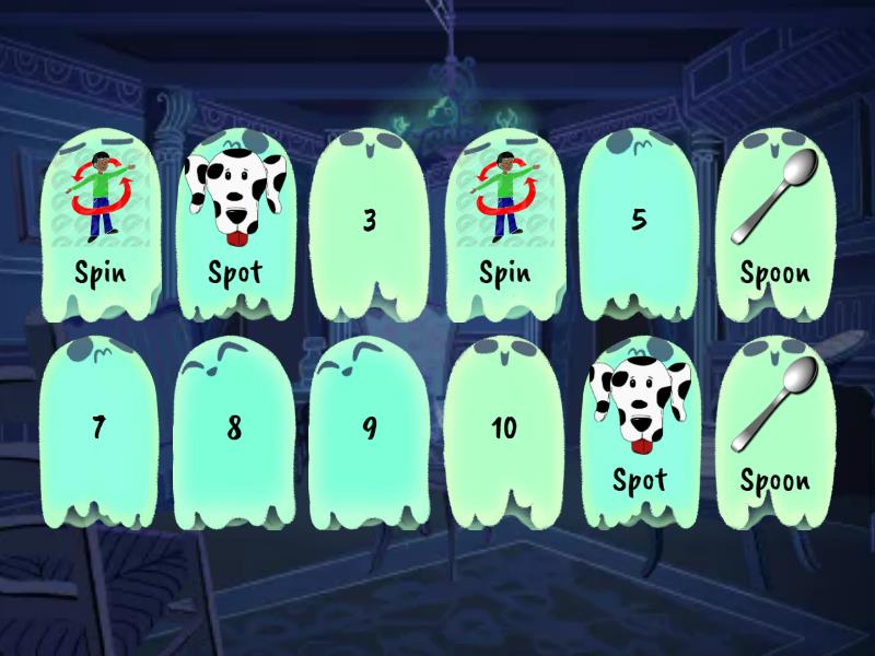 SP Blends Matching Game - Matching pairs