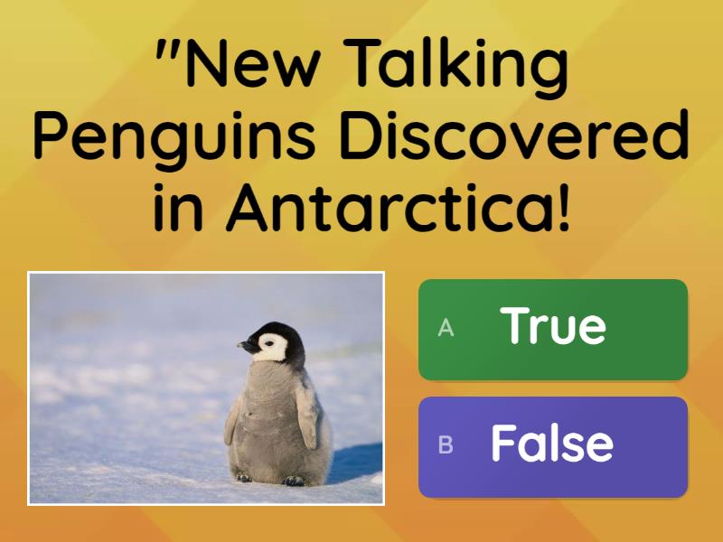 FAKE NEWS or REAL NEWS? - Quiz