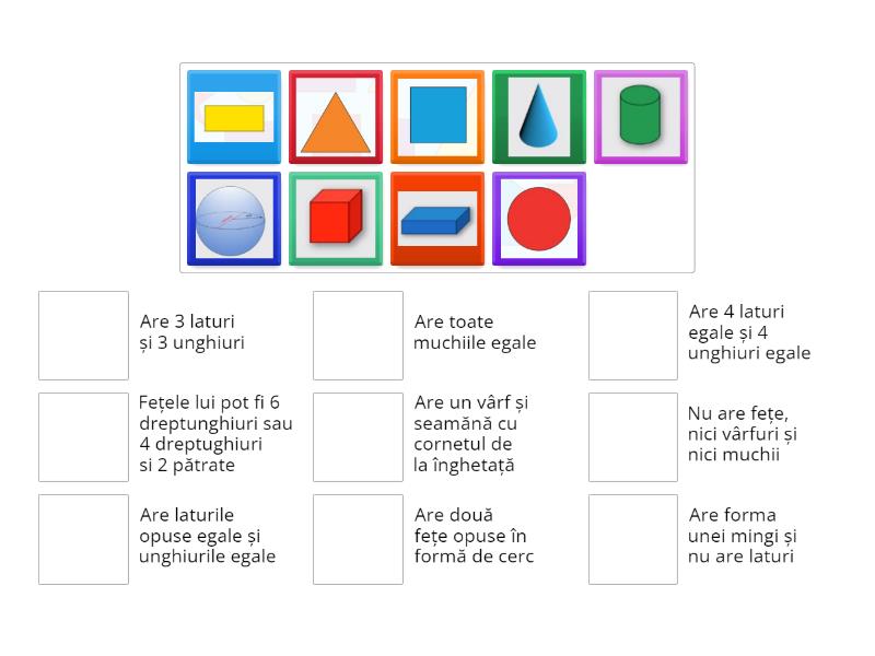 Elemente intuitive de geometrie - Match up