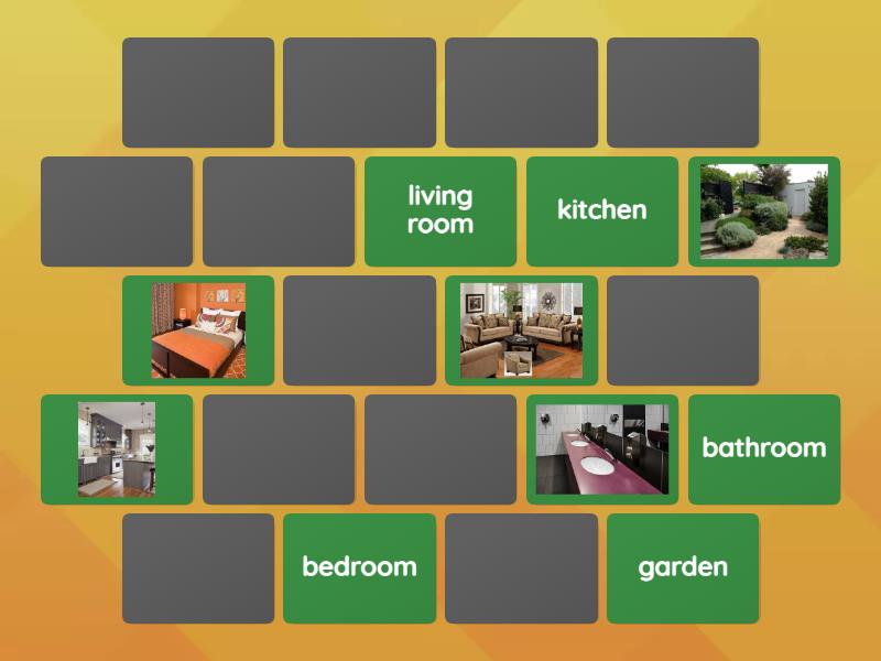 Unit 4 My House - Matching pairs