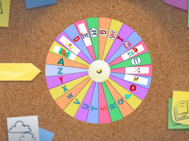 ALFABET - Spin the wheel