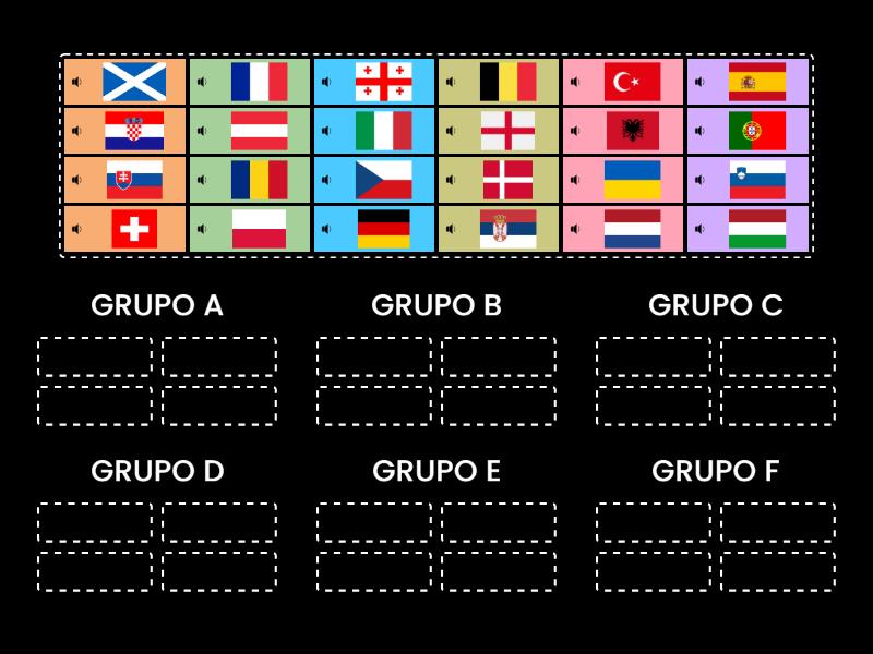 EUROCOPA 2024 9 (ORDENAR POR GRUPOS) - Group sort