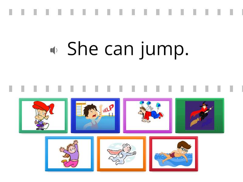 Kid's box starter unit 7 - Find the match