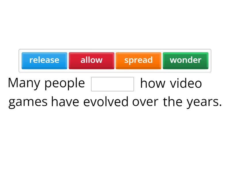 TED-ed. A brief history of video games (Part I) - Vocab practice ...