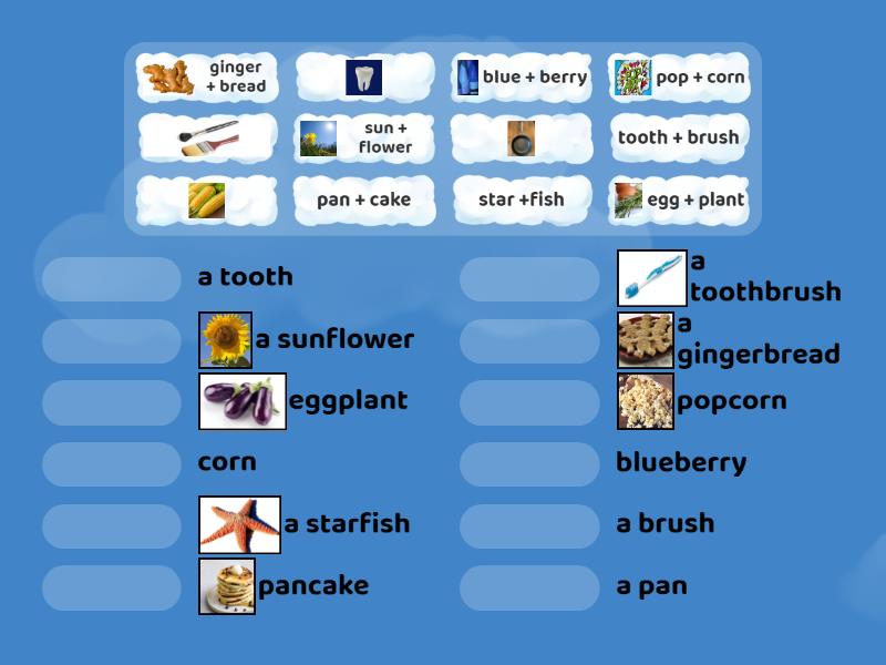 G2-ELA- U6-Compound words - Match up