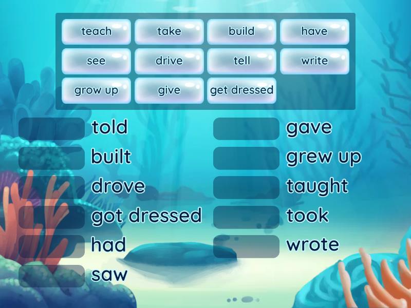 Power up 3 unit 2 verbs - Match up