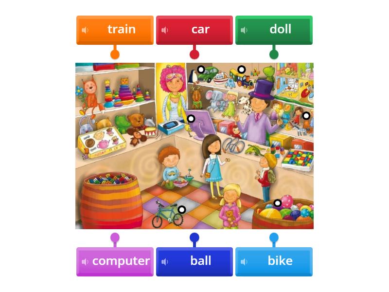 toys - Labelled diagram