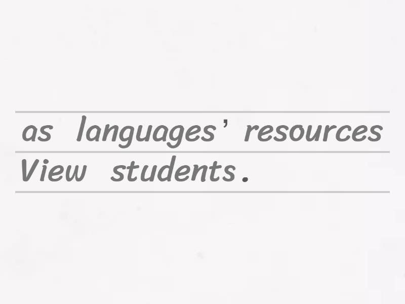 Understanding emergent bilingual students - Unjumble Understanding emergent bilingual students - Unjumble