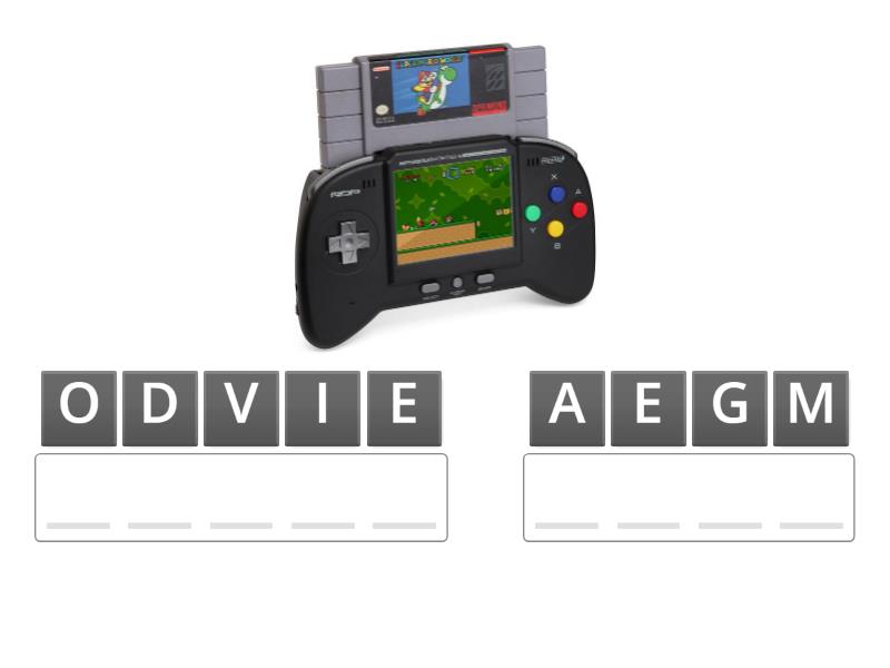 My favourite things - Anagram